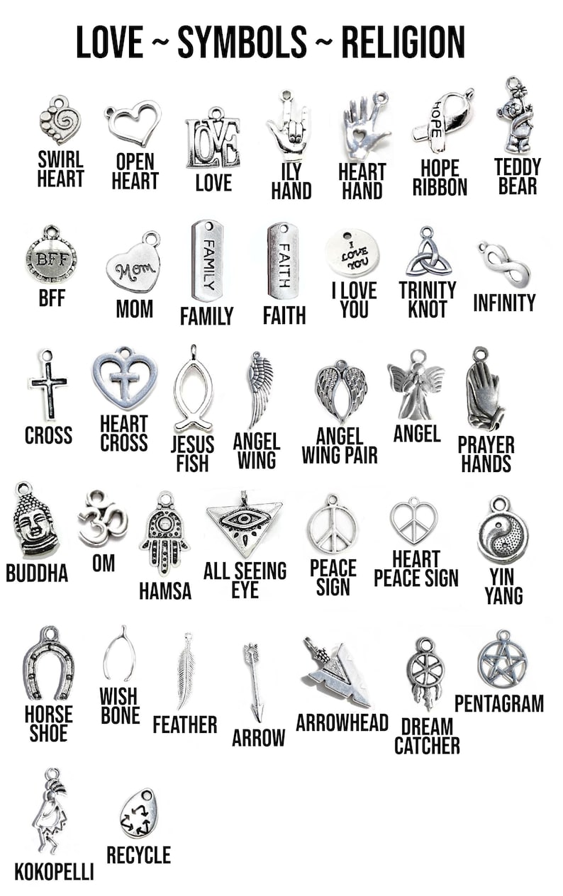 ADD-ON Charms, Choose Your Charms, Customizable Charms, Personalized Charms, Build Your Own ...