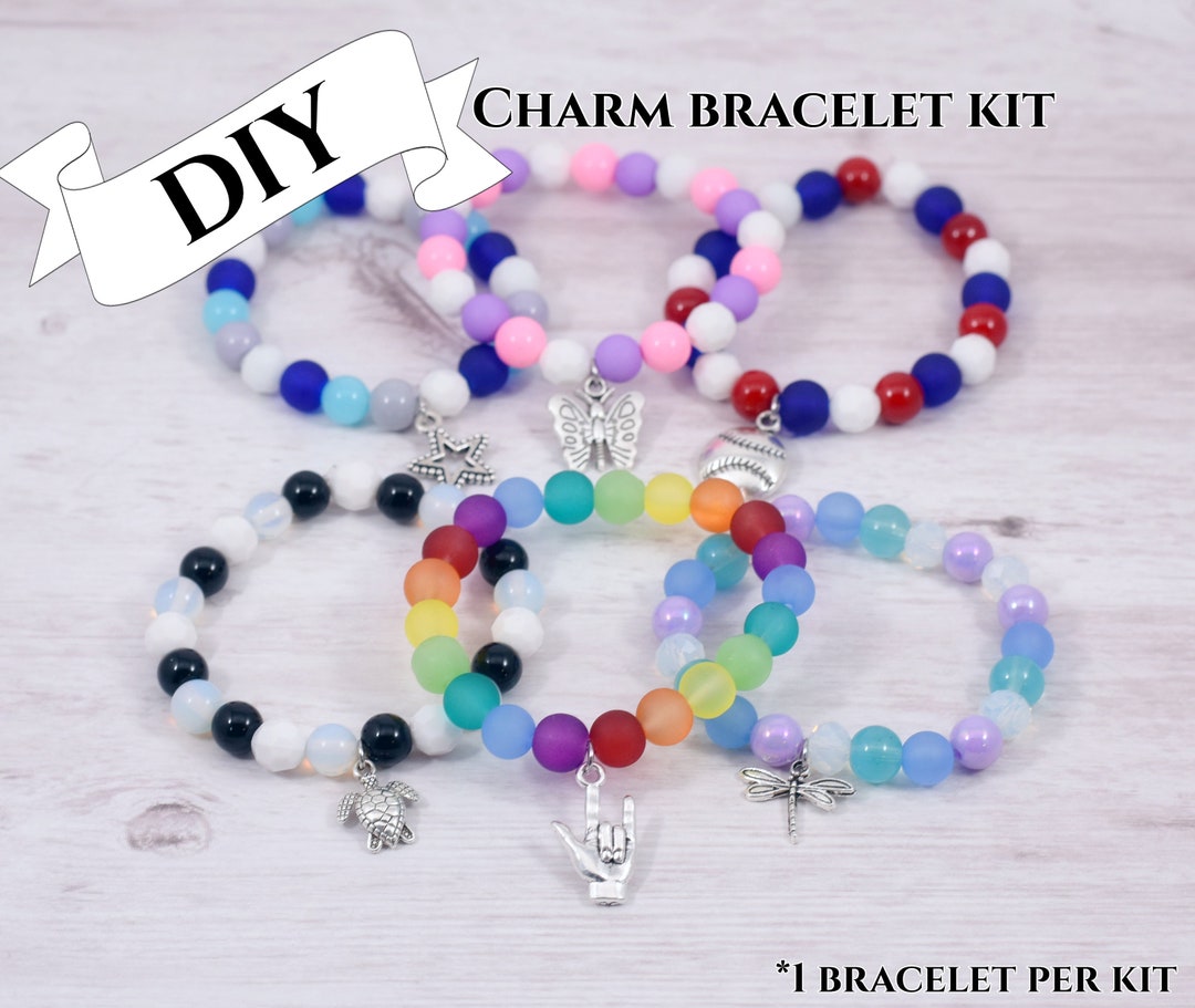 DIY Bracelet Set for Kids, Do It Yourself Bracelet Kit, Make Your Own ...