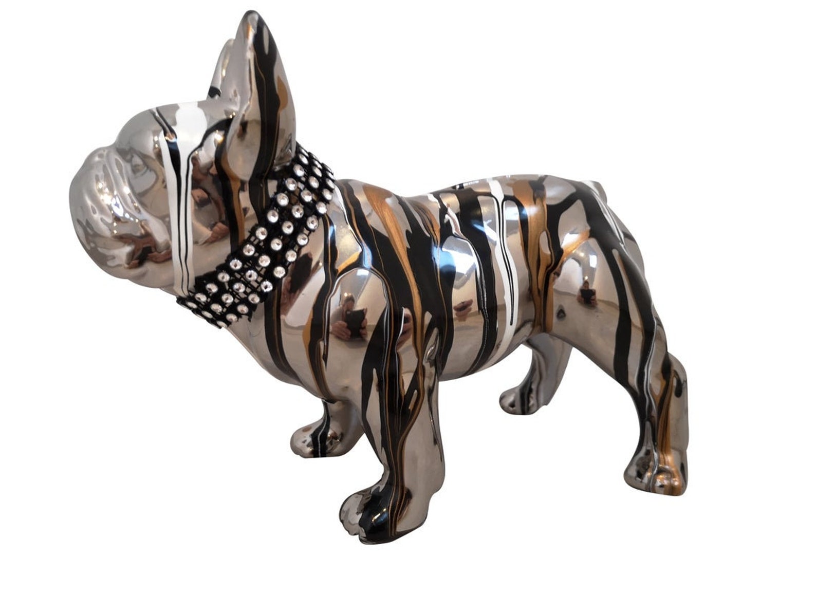Big Statue of Ceramic French Bulldog. Model - Etsy