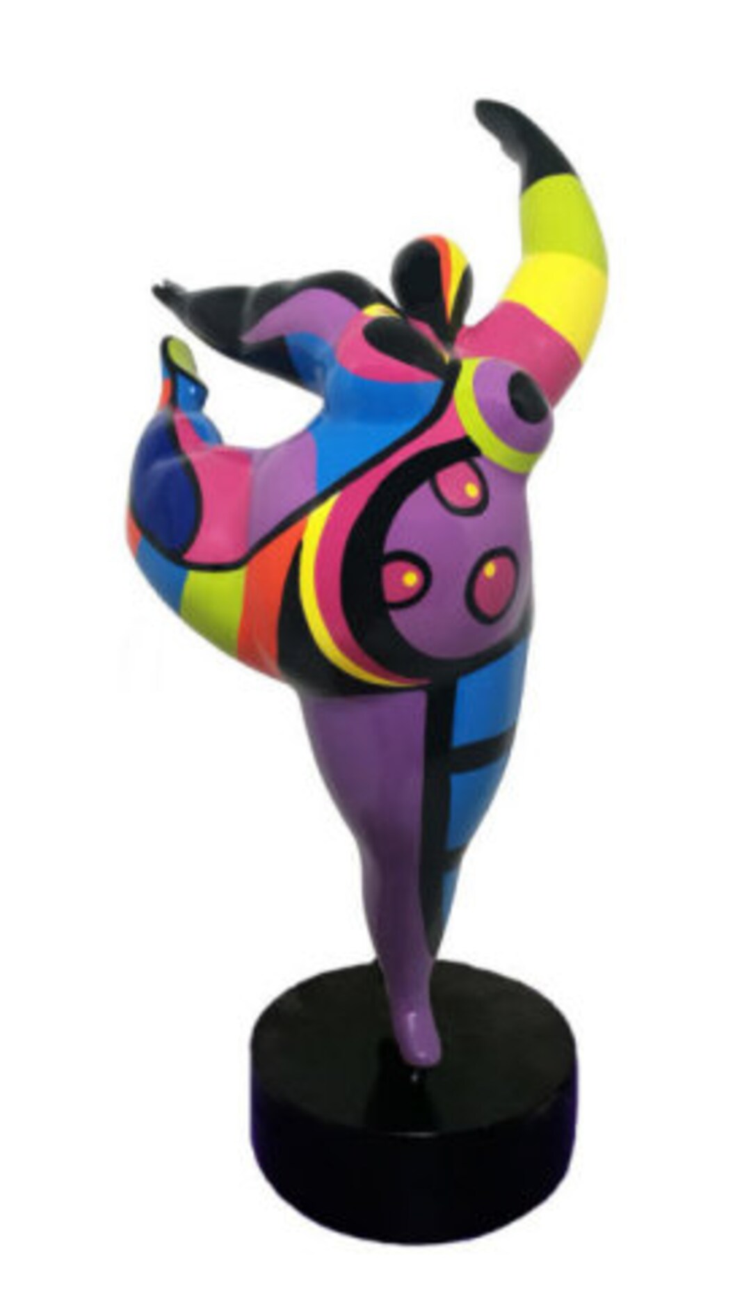 Statue of Woman nana in Multicolored Resin for - Etsy