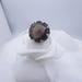 Shiptonia England Vintage Sterling Silver & Smoky Topaz Ring, Large ...