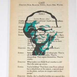 Golden Girls, TV Show, Golden Girls Character, Script Paper, Library ...