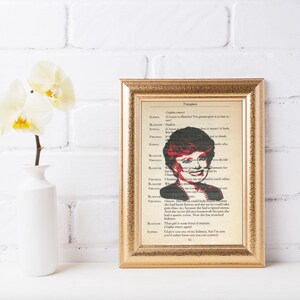Golden Girls, TV Show, Golden Girls Character, Script Paper, Library ...
