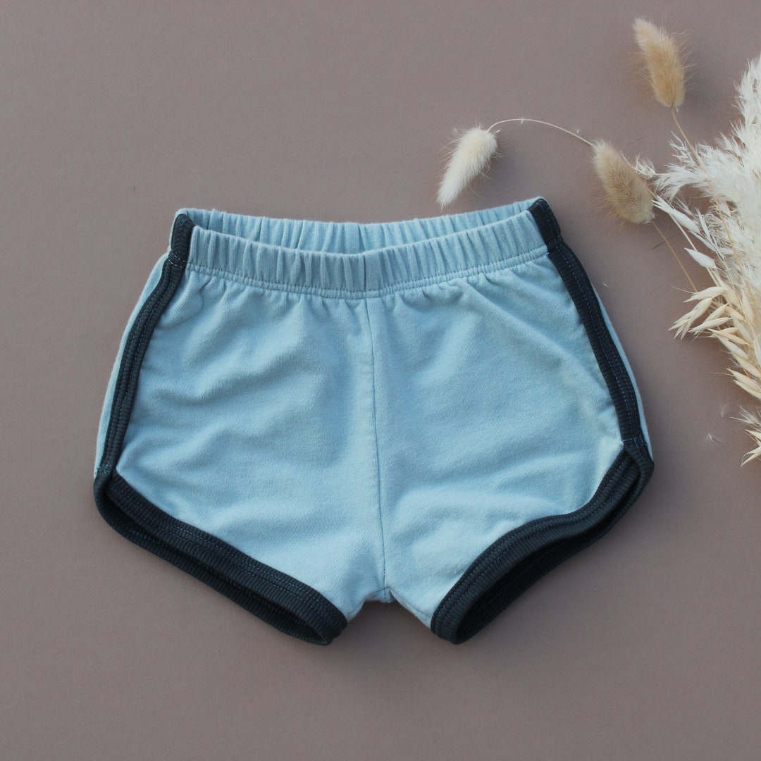 Organic Eucalyptus With Pacific Binding Track Short/toddler - Etsy