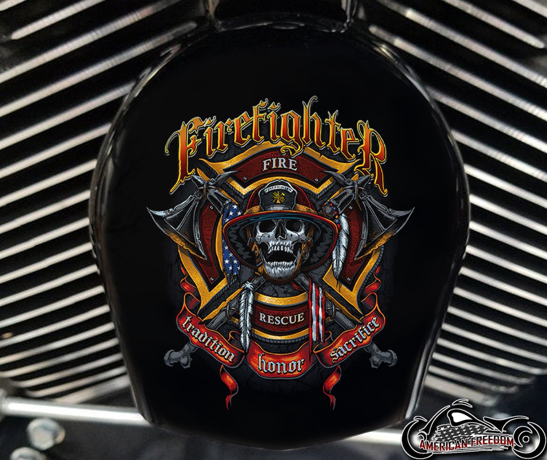 Harley Davidson Firefighter Logo
