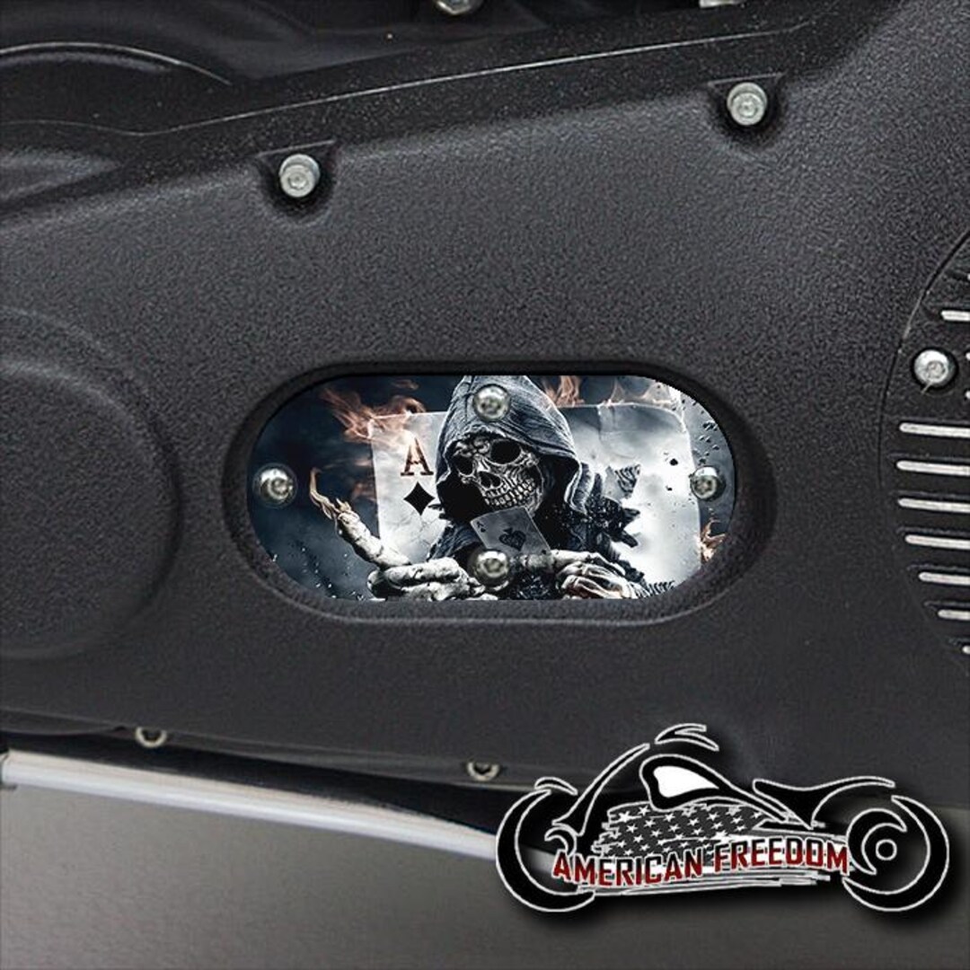 Harley Davidson Custom Made Aluminum Softail & Dyna Oval Primary Chain ...