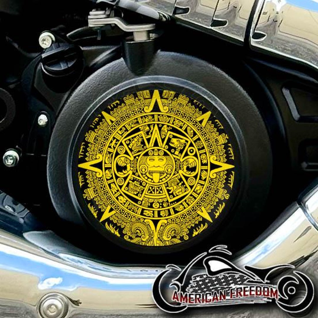 2025+ Indian Motorcycles Scout Custom Derby Cover - Aztec Calendar ...