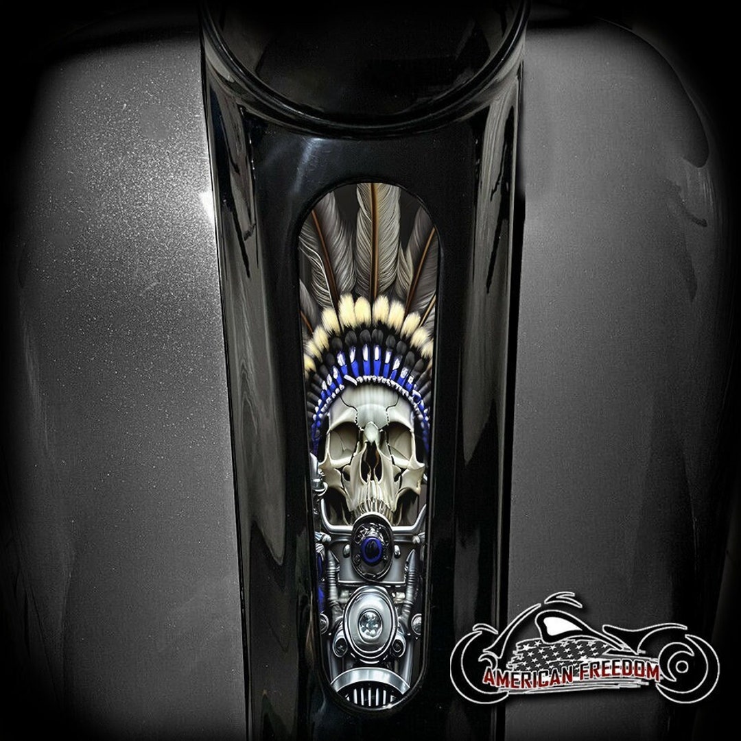 Harley Davidson Custom Made 8 Inch Dash Insert for Street Glide & Road ...