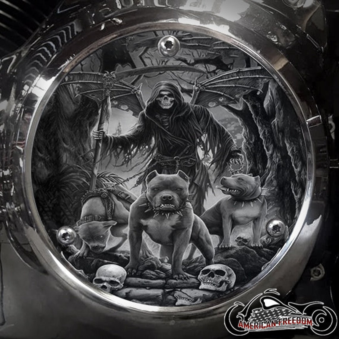 Harley Davidson Custom Made Derby Cover or Timing Cover (your Choice ...