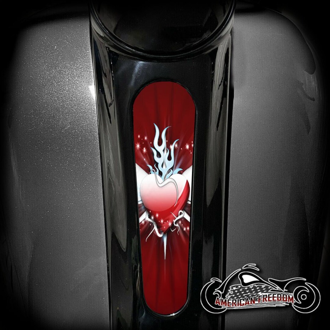 Harley Davidson Custom Made 8 Inch Dash Insert for Street Glide & Road ...