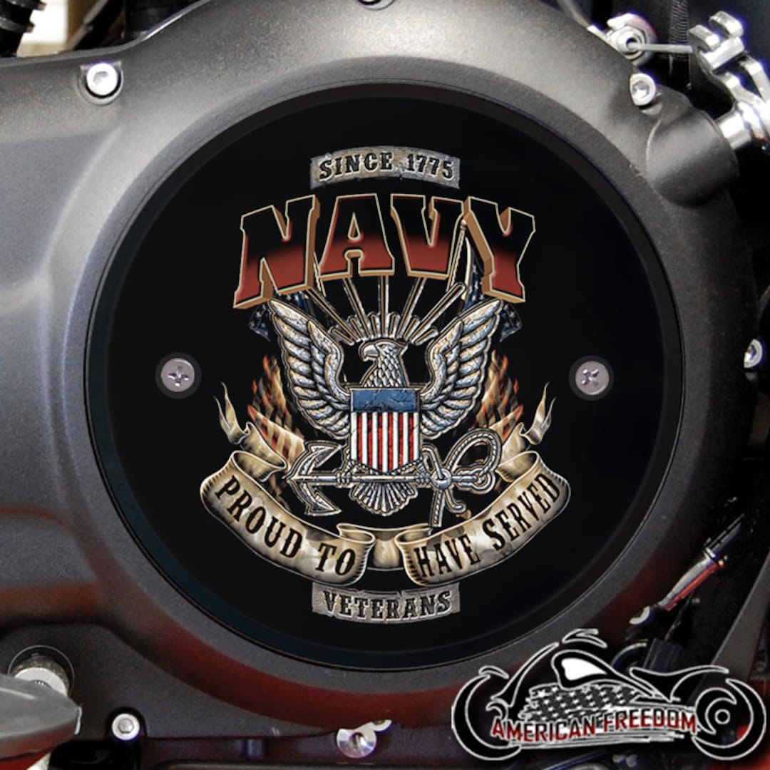 Victory Motorcycles Custom Derby Cover - Navy - Etsy