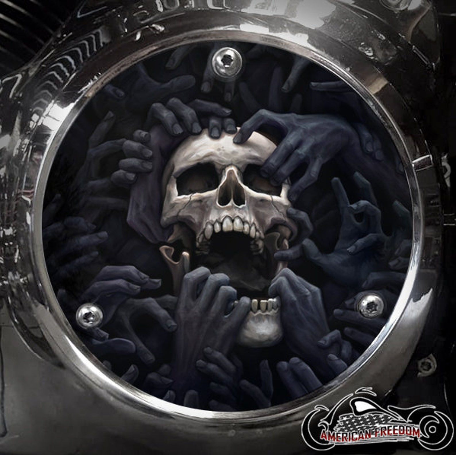 Harley Davidson Custom Made Derby Cover or Timing Cover (your Choice ...