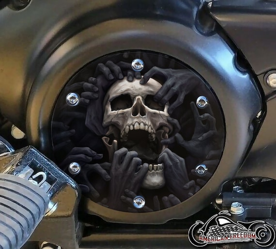 Suzuki Boulevard M109R Custom Aluminum Derby Cover Clutch Cover Fits 2006 later Models Skull Etsy UK