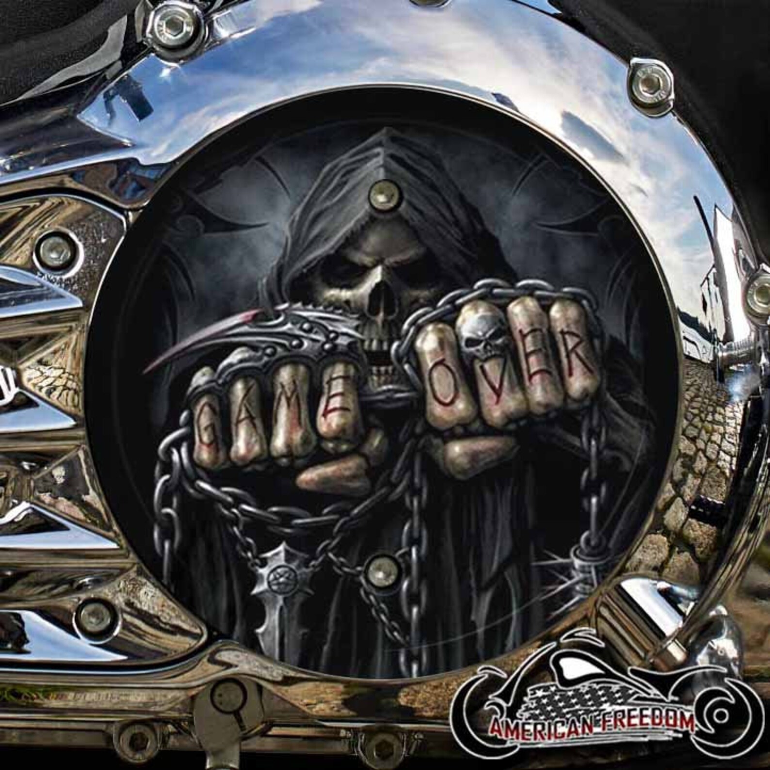 Indian Motorcycles 2014-2020 Thunderstroke Custom Derby Cover - Game ...
