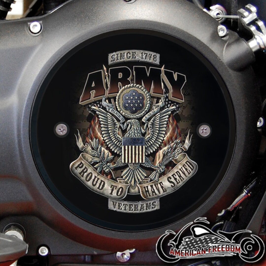 Victory Motorcycles Custom Derby Cover - Army - Etsy