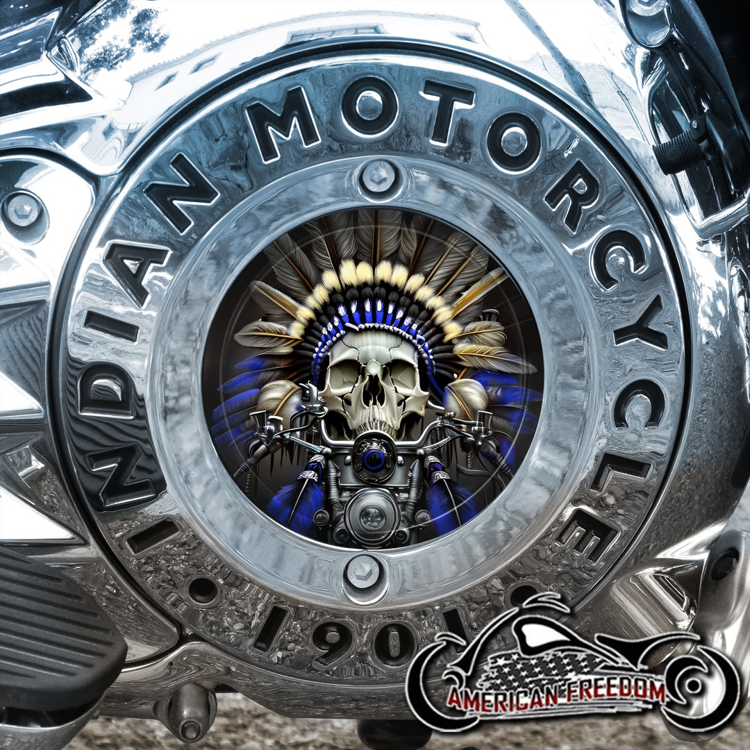 Indian Motorcycles 2014-2020 Thunder Stroke Derby Insert - Indian Skull ...