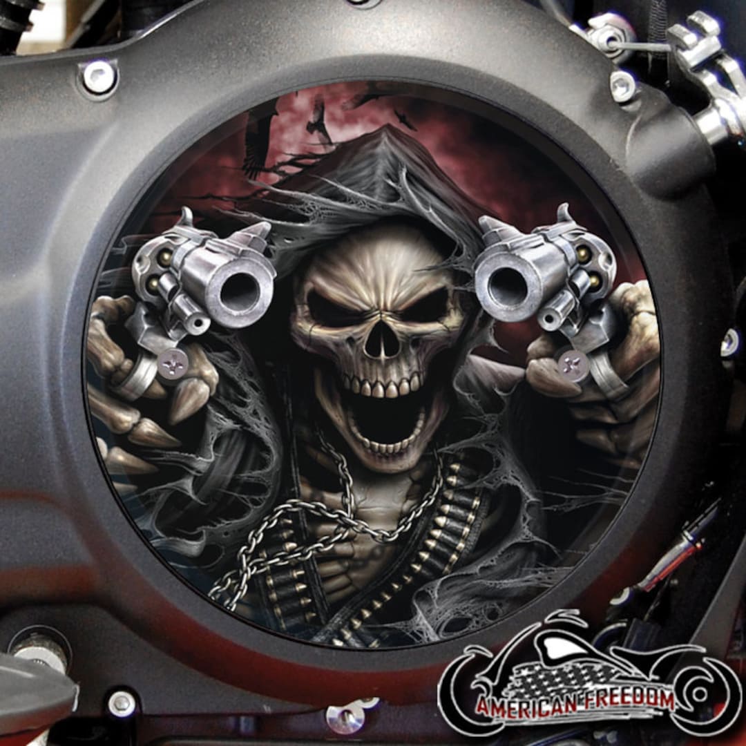 Victory Motorcycles Custom Derby Cover - Reaper - Etsy