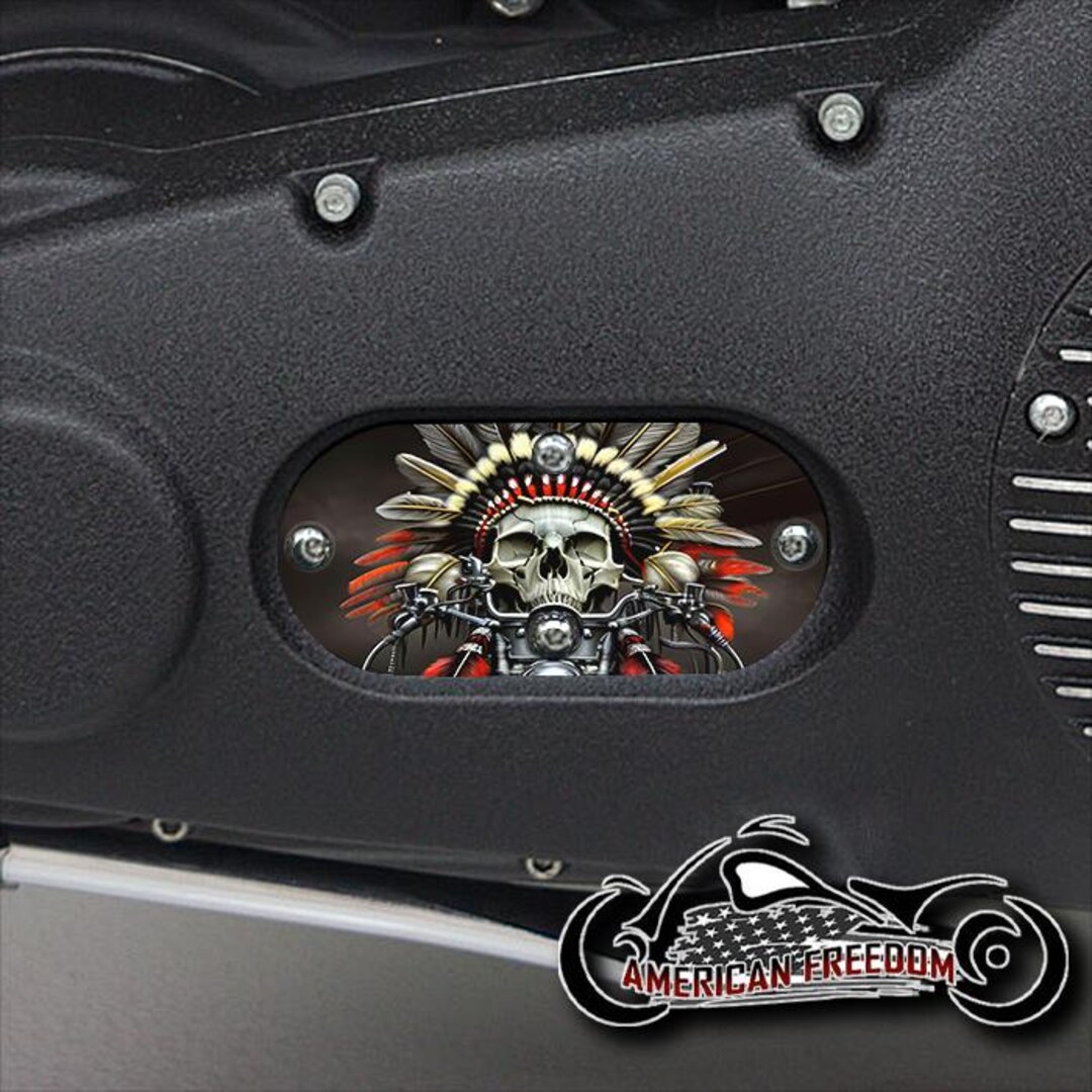 Harley Davidson Custom Made Aluminum Softail & Dyna Oval Primary Chain ...