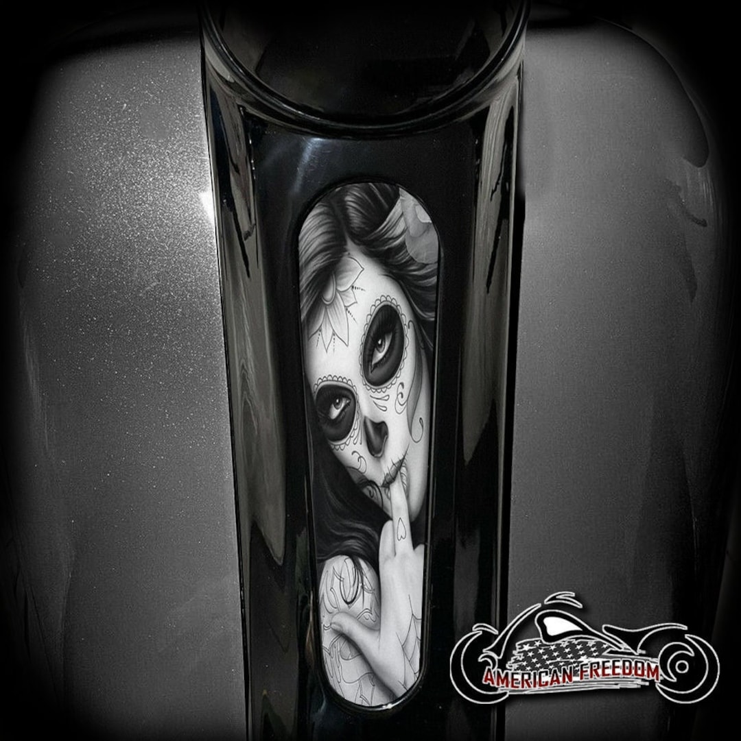 Harley Davidson Custom Made 8 Inch Dash Insert for Street Glide & Road ...