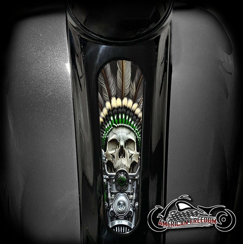 Harley Davidson Custom Made 8 Inch Dash Insert for Street Glide & Road ...
