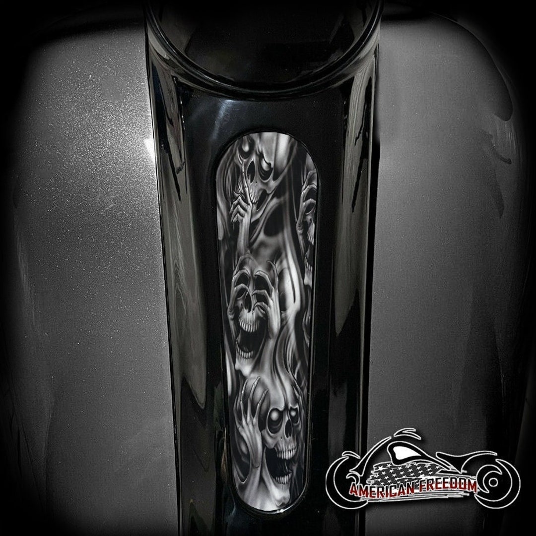 Harley Davidson Custom Made 8 Inch Dash Insert for Street Glide & Road ...