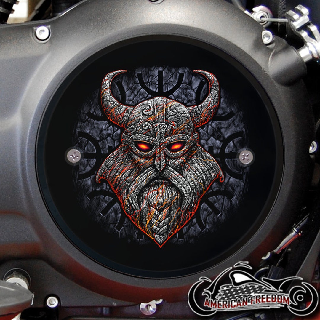 Victory Motorcycles Custom Derby Cover - Dark Angel Reaper - Etsy