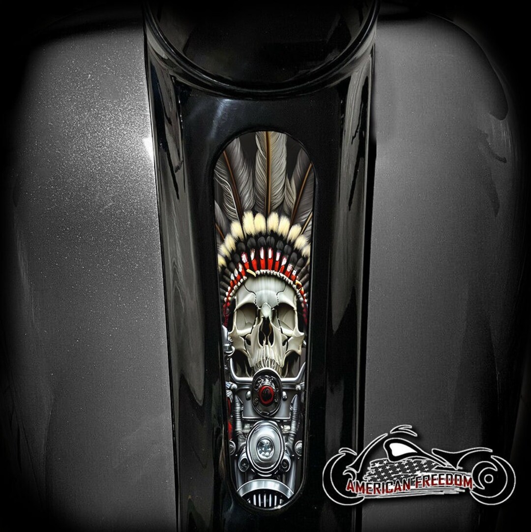 Harley Davidson Custom Made 8 Inch Dash Insert for Street Glide & Road ...