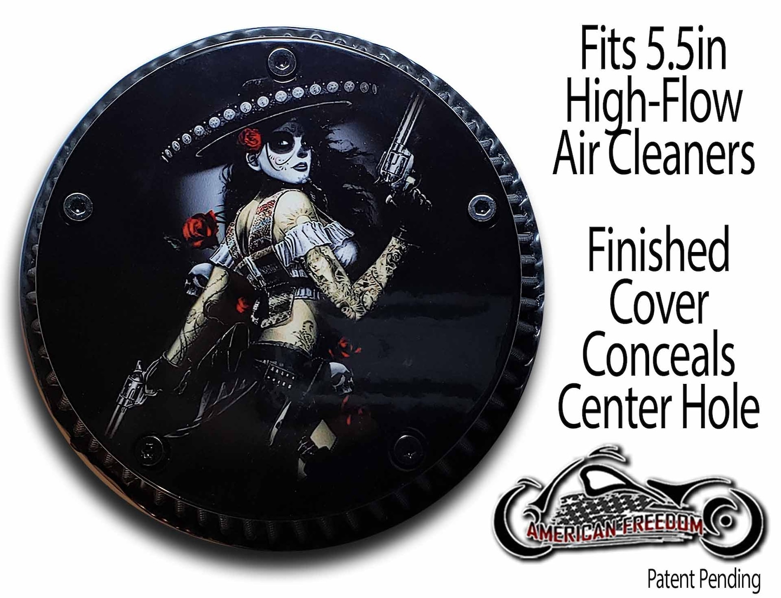 Harley Davidson Custom High Flow Round Air Cleaner Cover & - Etsy