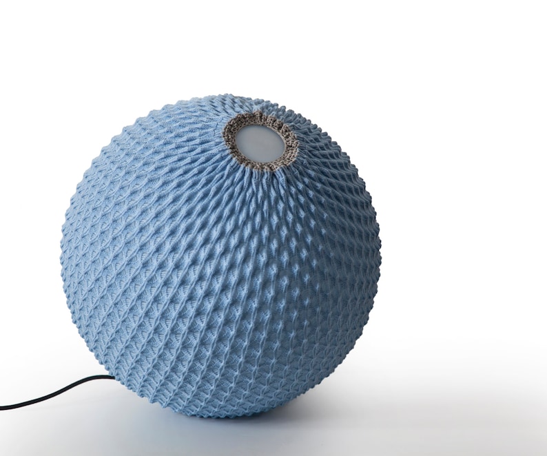 Futuristic Floor Lamp, Modern Lamp Shade, Industrial Sphere Light ...