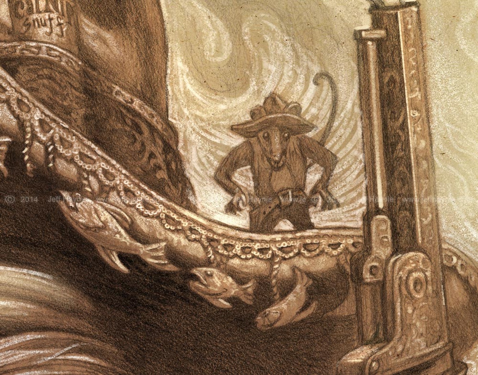 Crazy Loco Cat // 8 X 10 PRINT // Cowboy Cat Print // Bandito - Etsy