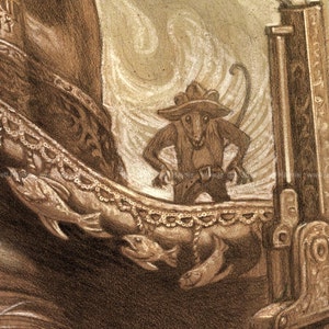 Crazy Loco Cat // 8 X 10 PRINT // Cowboy Cat Print // Bandito Cat Print ...