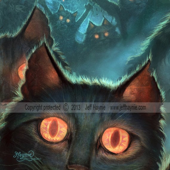 Zombie Cats ZOMBIES Living dead walking dead cats Zombie | Etsy