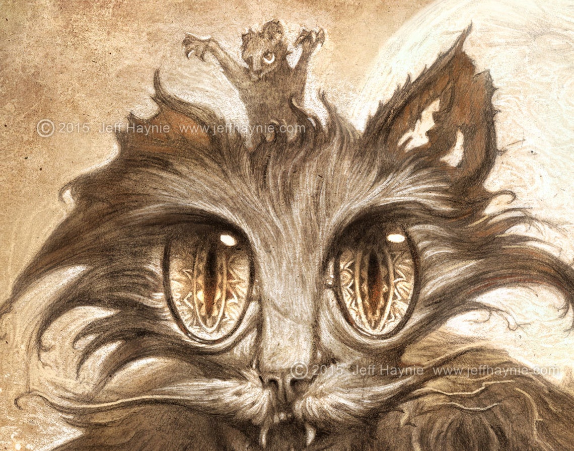 Zombie Cats // 11 X 14 Print // Zombies // Undead Cat // - Etsy