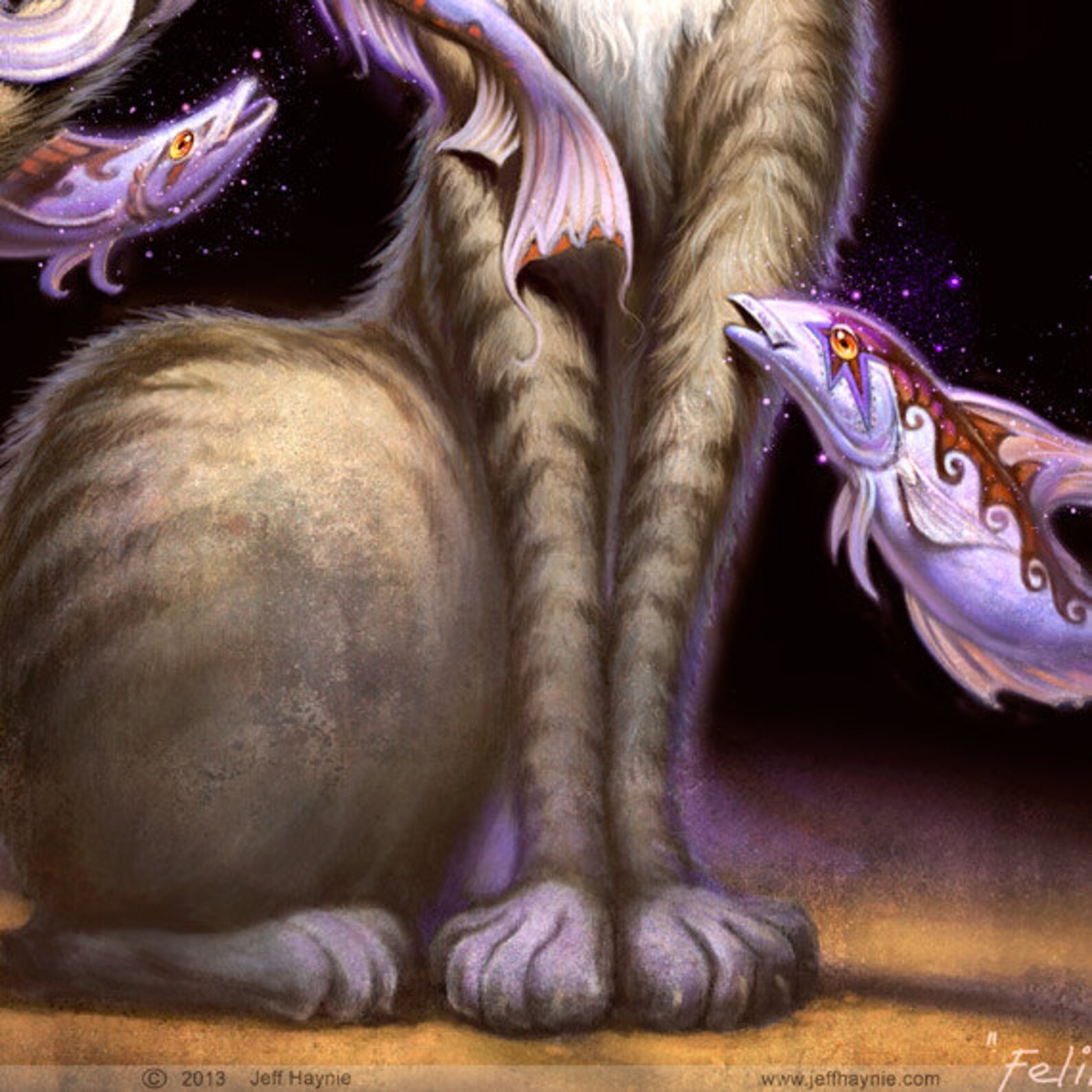 Fantasy Cat // 8 X 10 Print // Cat Art Giclee Print // Pet Art | Etsy