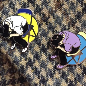Sad Shinji Enamel Pin - Etsy