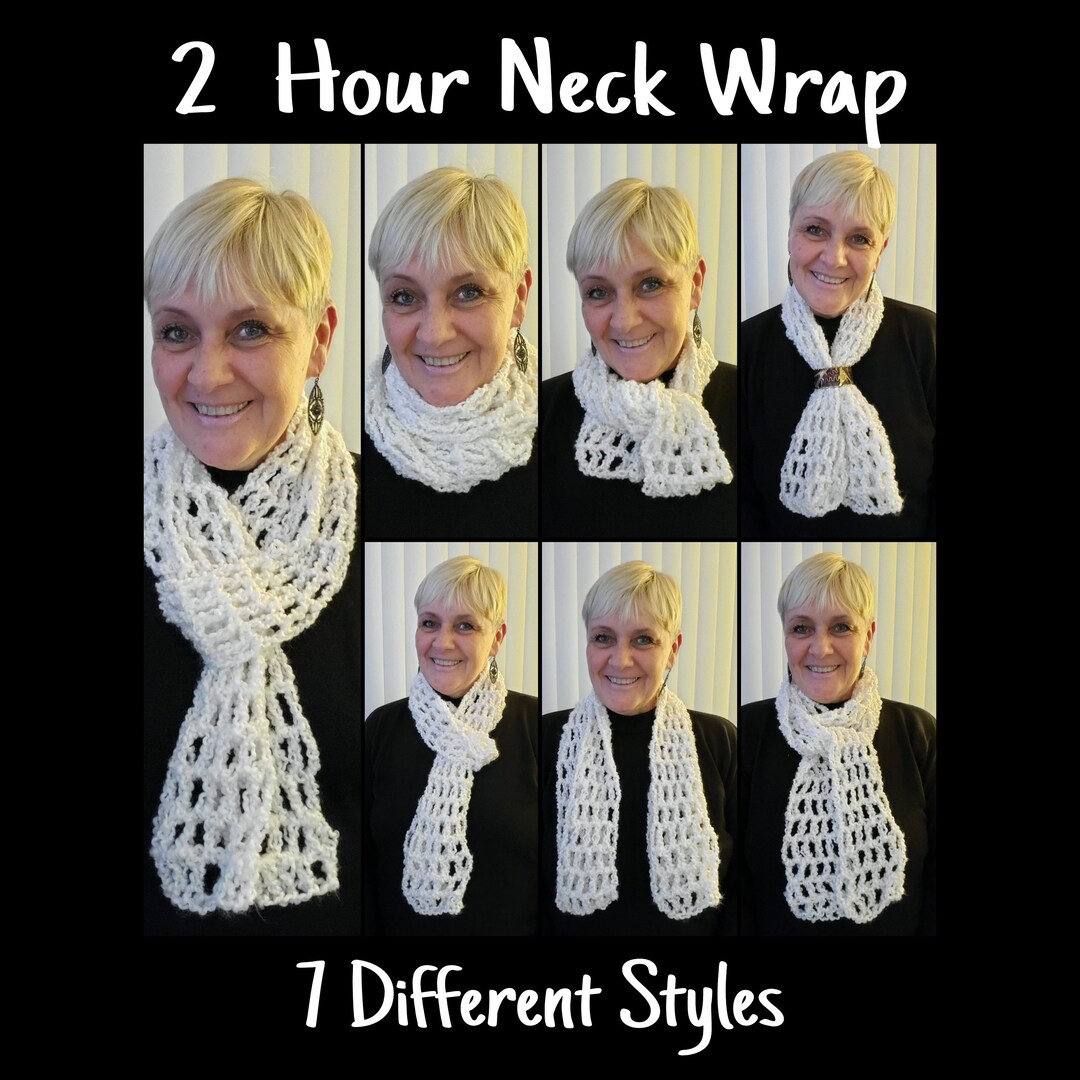 Pattern Only 2 HOUR NECK WRAP - Etsy