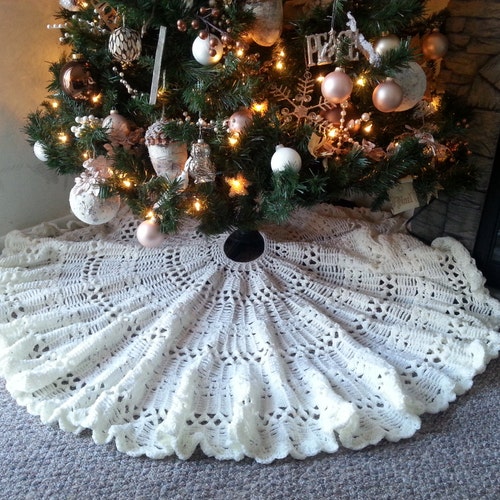 Forest for a Tree Skirt Knitting Pattern PDF Download - Etsy