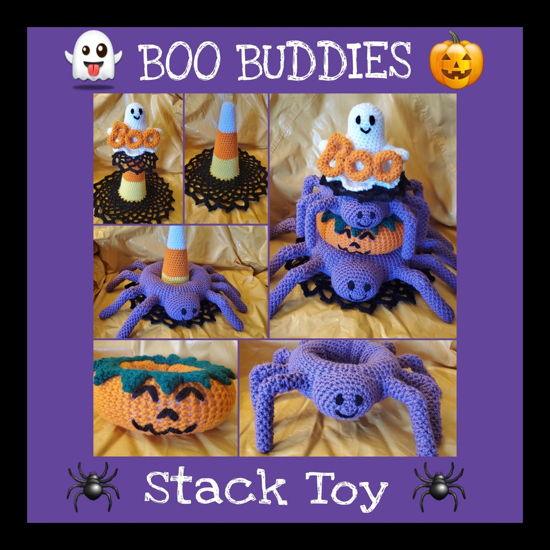 BOO BUDDIES - Stack Toy - Pdf - Etsy