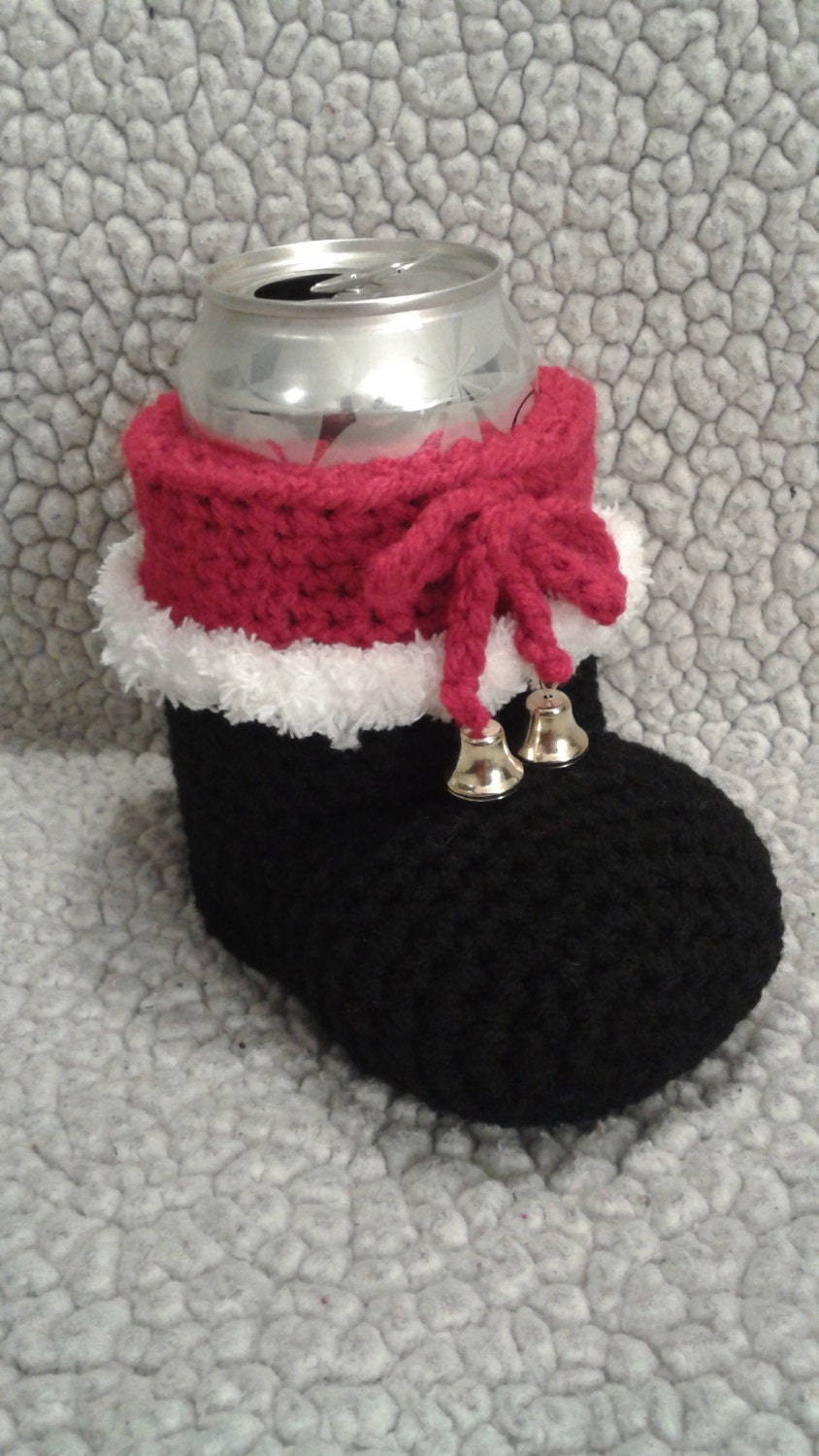 Pattern Only SANTA BOOT Can Cozy - Etsy