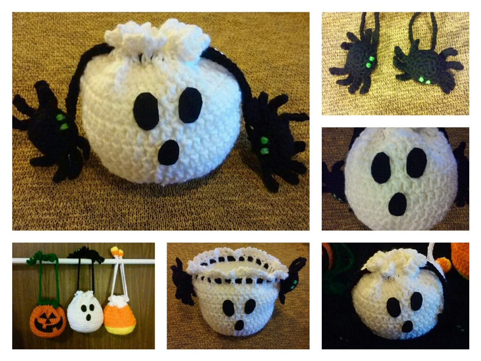 Halloween Drawstring Purses (set of 3) - Pdf - Etsy