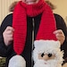 SANTA Wrap Around Scarf - Pdf Pattern - Revised 2024 - Etsy