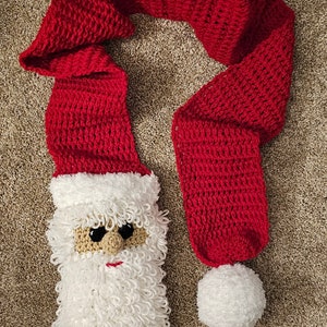 SANTA Wrap Around Scarf - Pdf Pattern - Revised 2024 - Etsy
