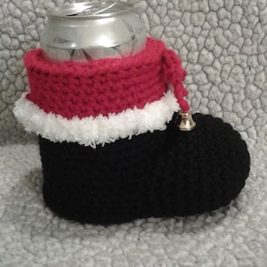 Pattern Only SANTA BOOT Can Cozy (Instant Download) - Etsy