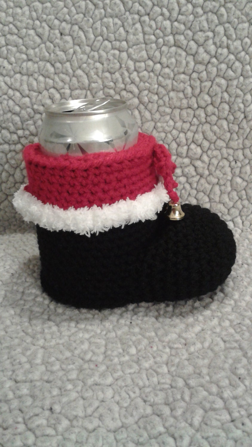 Pattern Only SANTA BOOT Can Cozy | Etsy