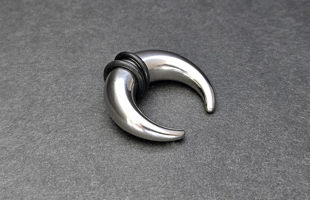Surgical Steel Pincher | Septum Stretcher | Bull Taper | Septum & Ear ...