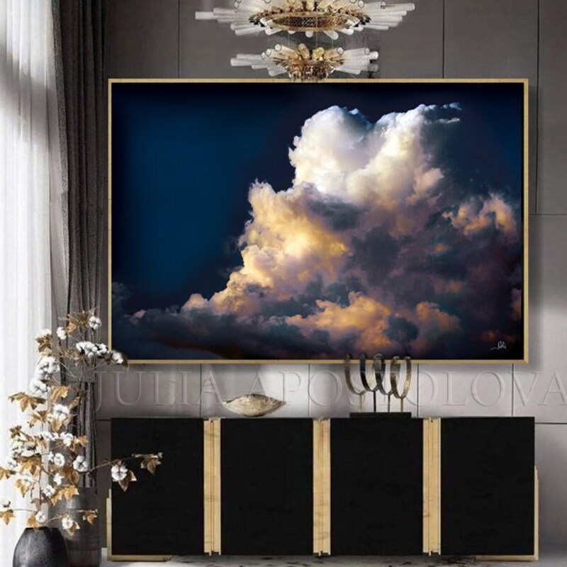 Cloud Painting - Etsy