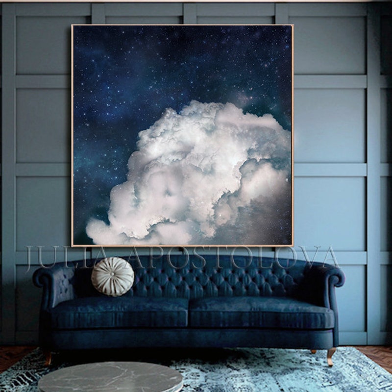 Cloud Painting - Etsy
