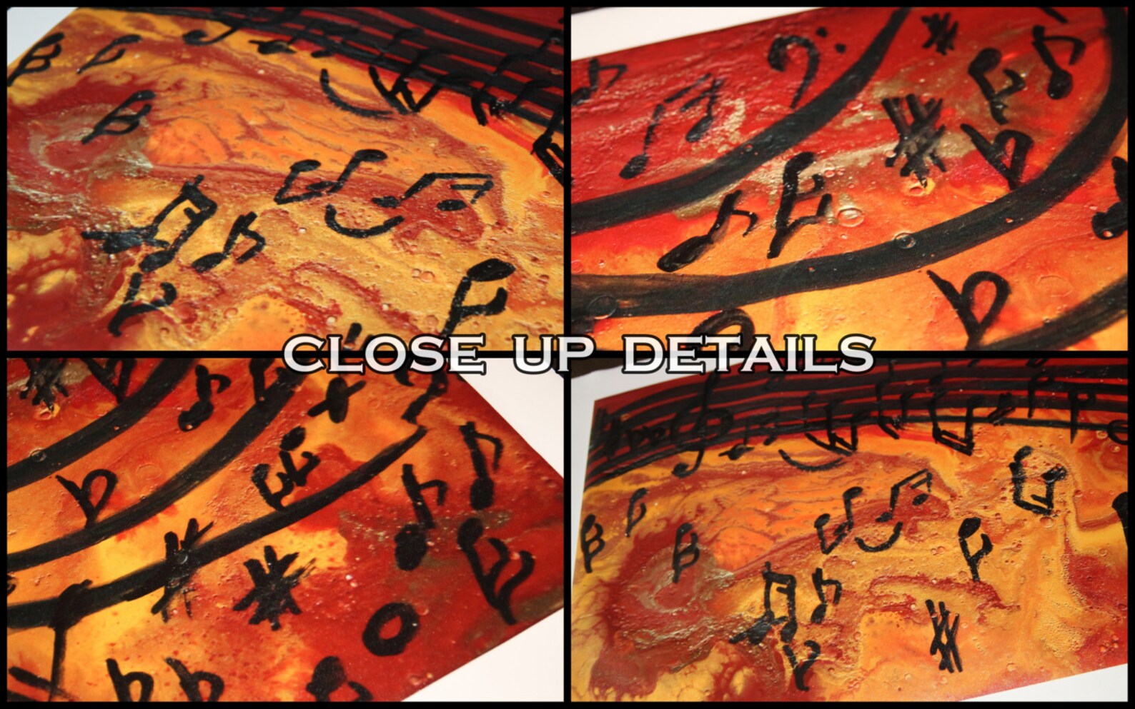 Abstract Print Musical Notes Music Painting Abstract Music - Etsy