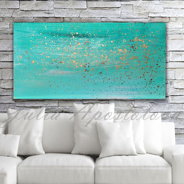 Turquoise Wall Art - Etsy