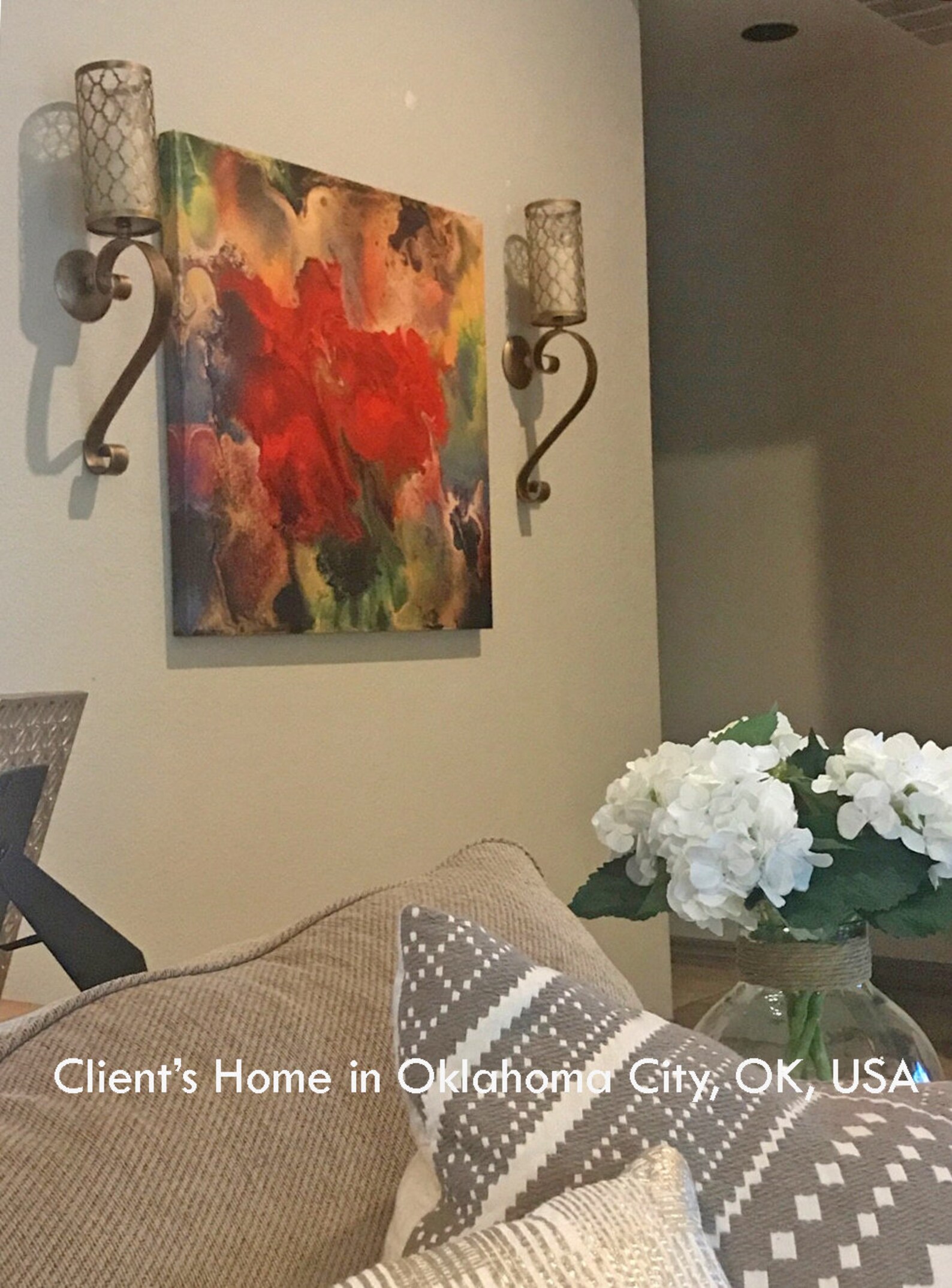 Large Wall Art Abstract Canvas Art Red and Gold Print Gold - Etsy